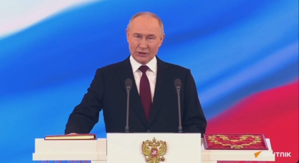 The words of Russian President Vladimir Putin at the inauguration ...