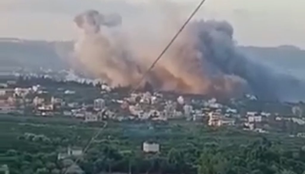 Israel's heavy attacks on southern Lebanon - SAFIR TV