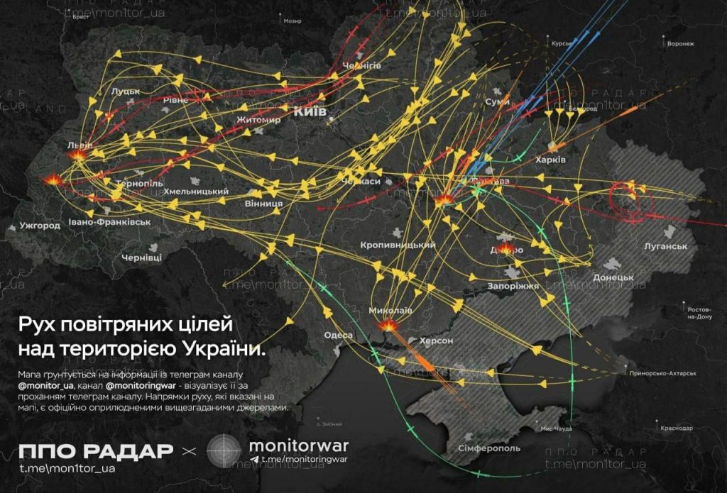 Russia launches massive drone and missile attack on Ukraine with 450 ...