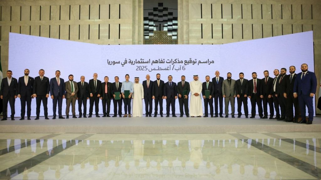 $14 billion worth of contracts signed to rebuild Syria's infrastructure ...