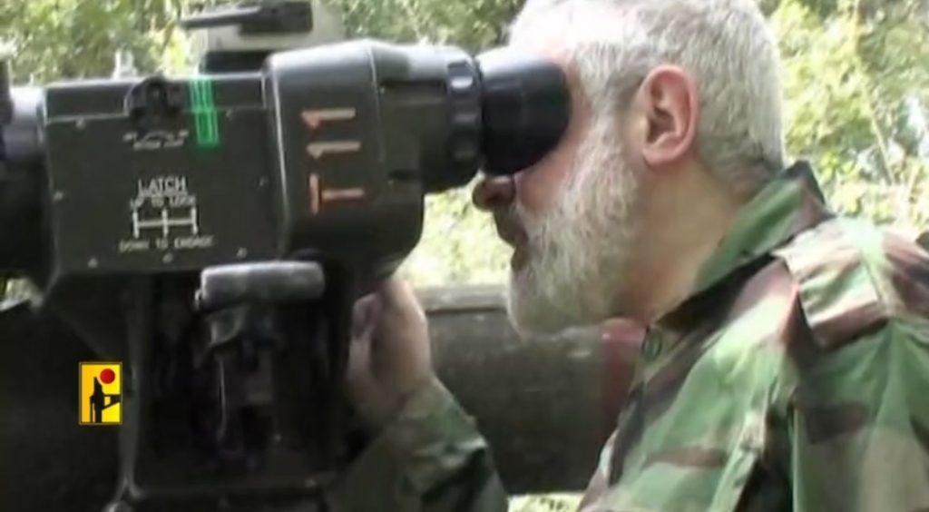 The Secretary General of Hezbollah in Lebanon, wearing the military ...